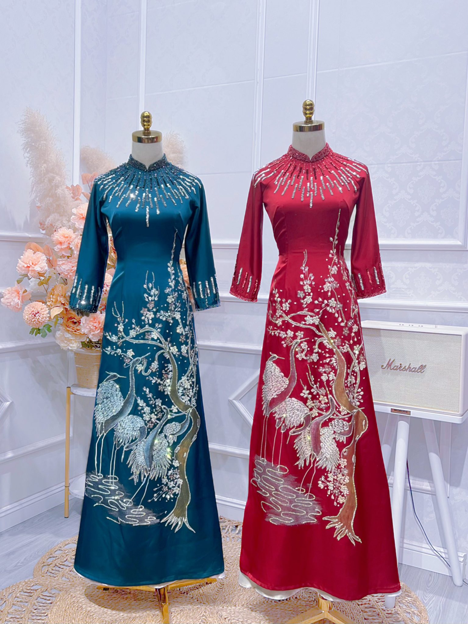 99 Mẫu áo dài cho người lớn tuổi: 60 - 80 tuổi mặc đẹp sang trọng 2026 ...